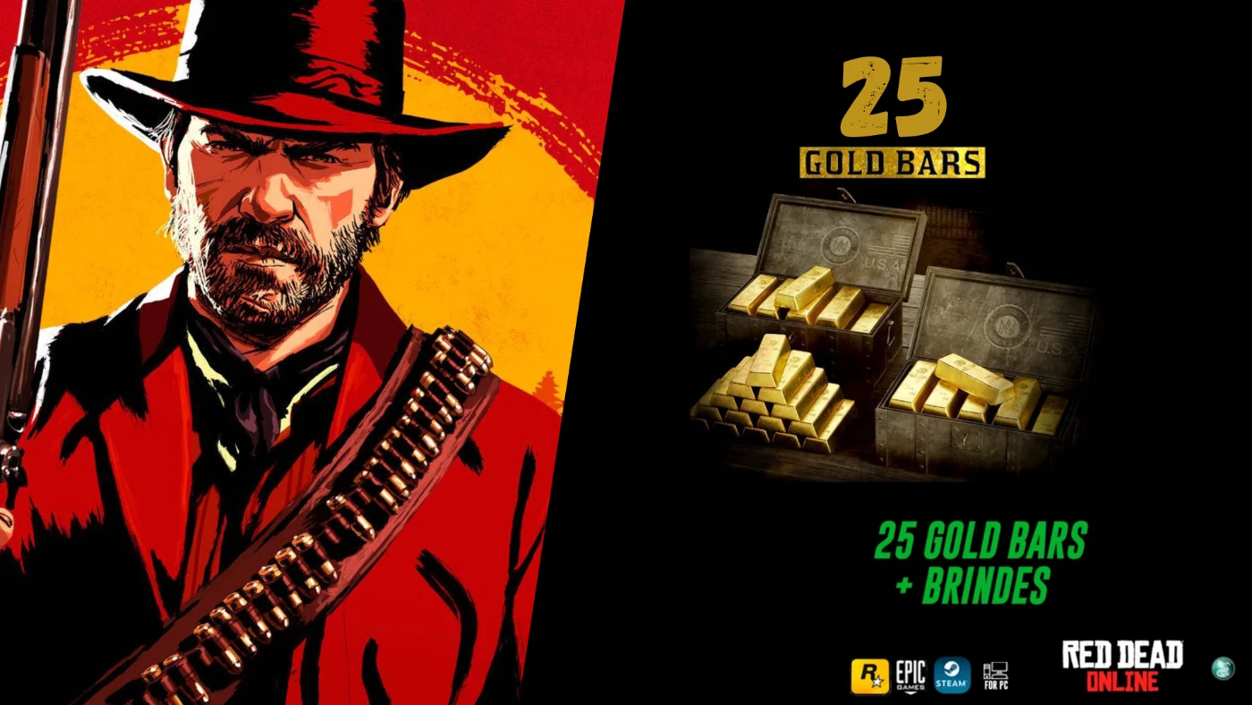 Gold Bar Para Red Dead Redemption Online Pc - Red Dead Online - DFG