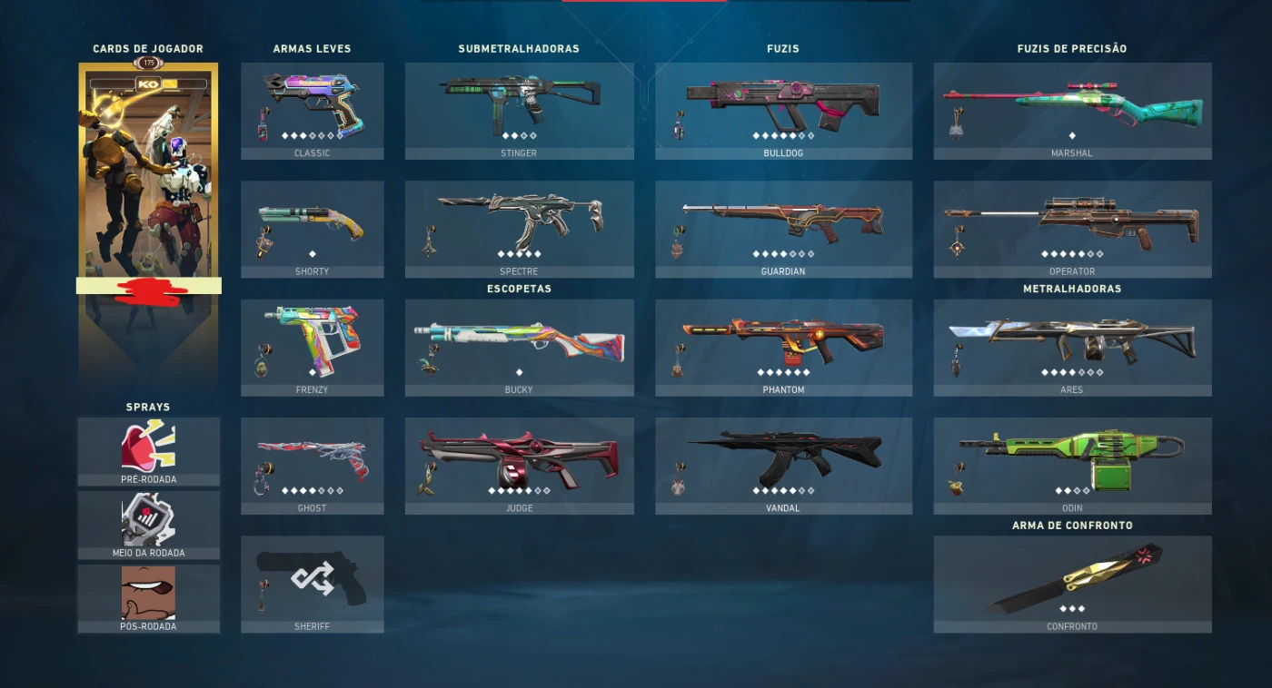 Vendo Conta De Vava Cheia De Skins - Valorant - DFG