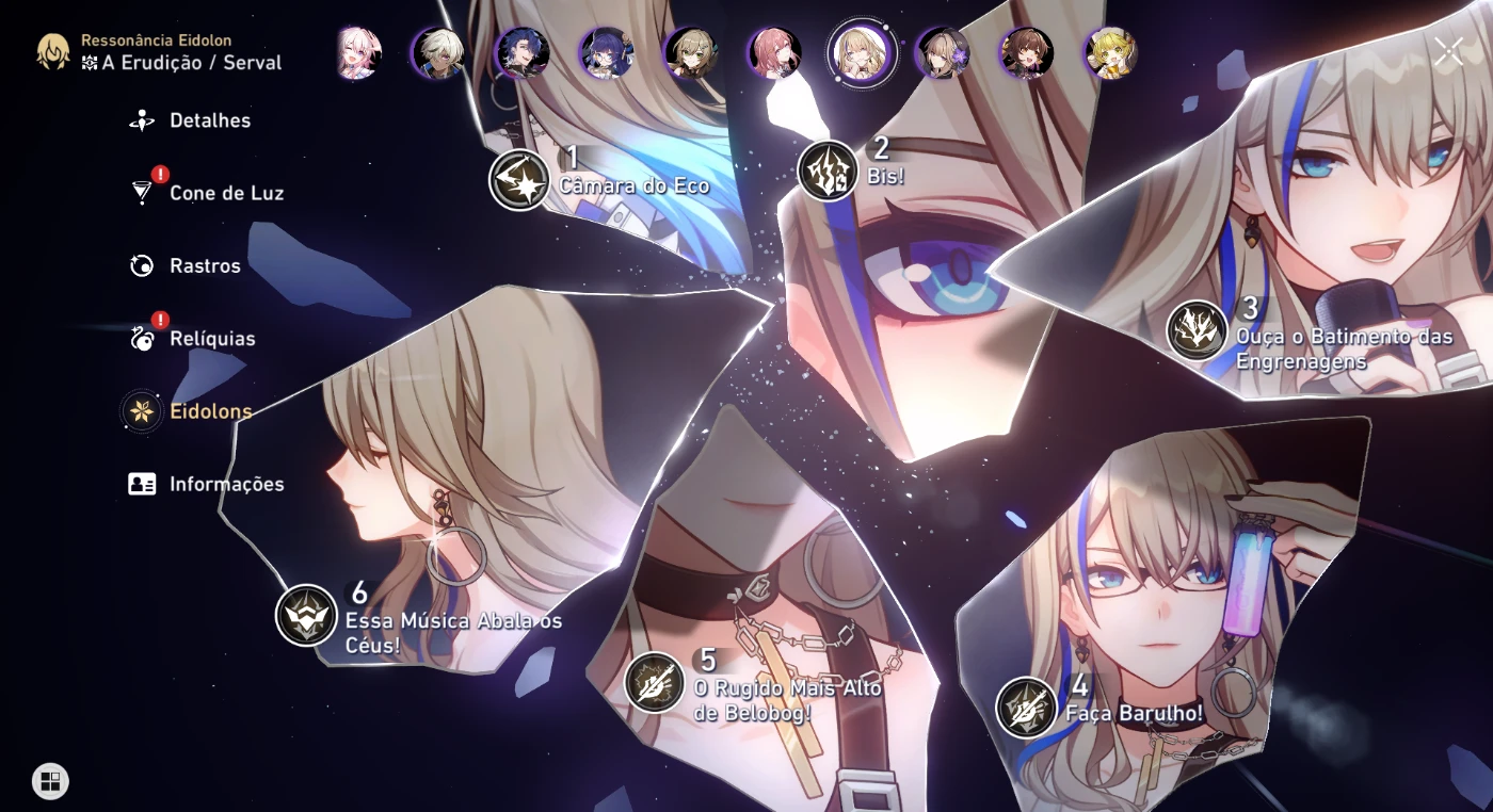 Honkai Star Rail Ar50 Blade+Cone Gepard+Cone Bailu+Cone - Genshin ...