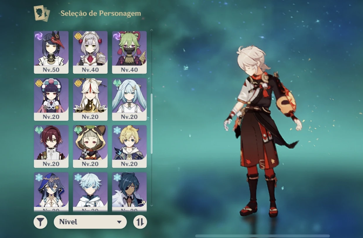 Lvl 50. Kazuha + Bis, Raiden Shogun C1 + Bis, Nahida, Ayaka, - Genshin ...