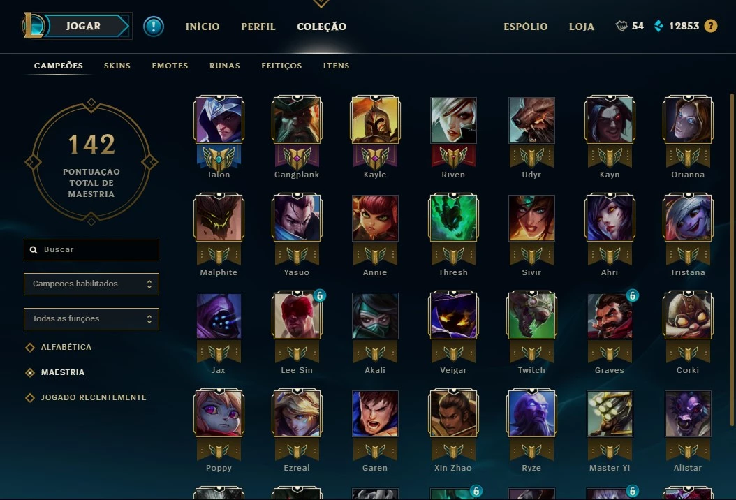Conta Gold V Skin Kayle Juíza, Udyr Guardião Espiritual E + - League Of ...