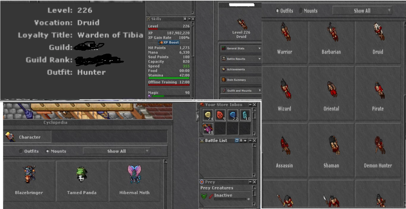 Elder Druid Tibia - DFG