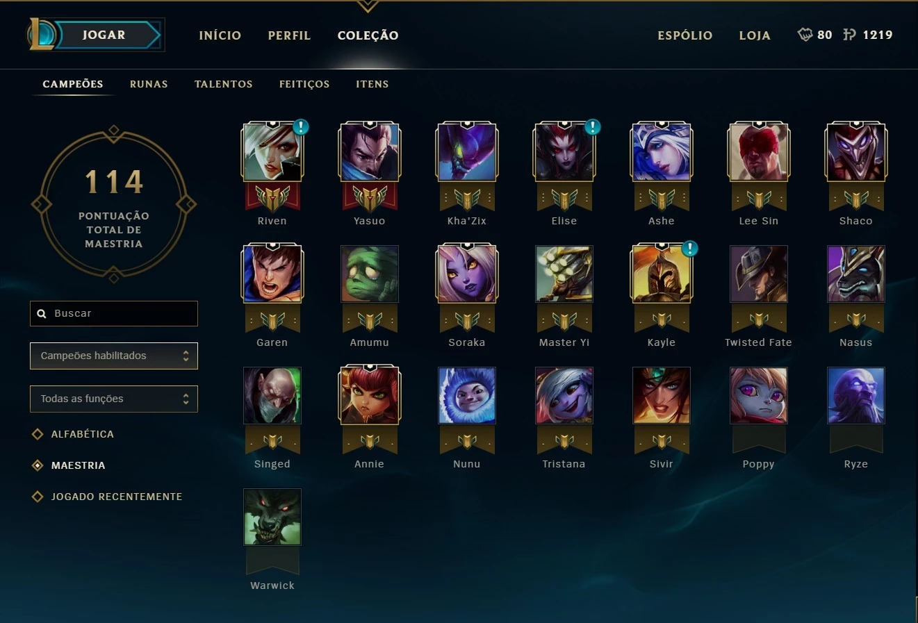 Conta League Of Legends Gold 2 C/ Riven Emissária Da Luz Lol - DFG