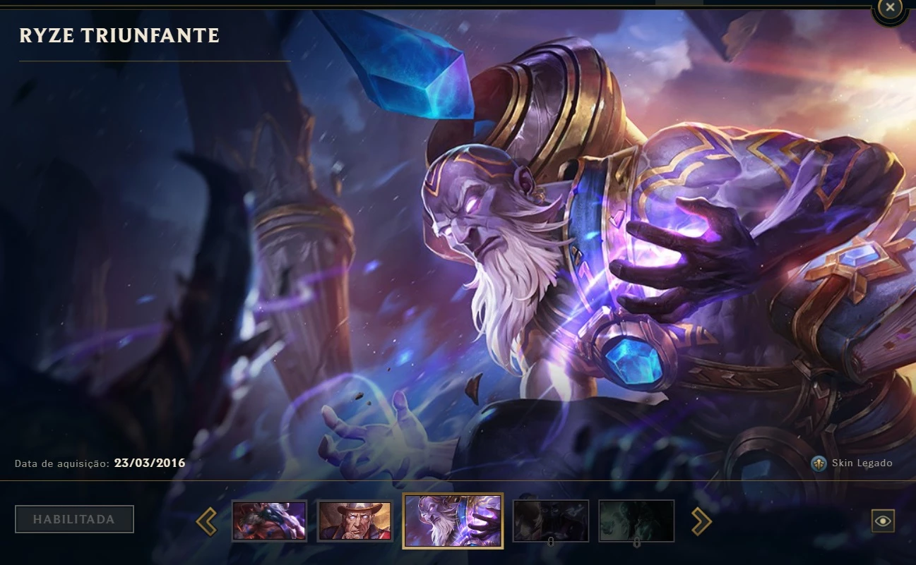 164 Skins + Ryze Triunfante(Campeonato Oficial) - All Champz - League ...