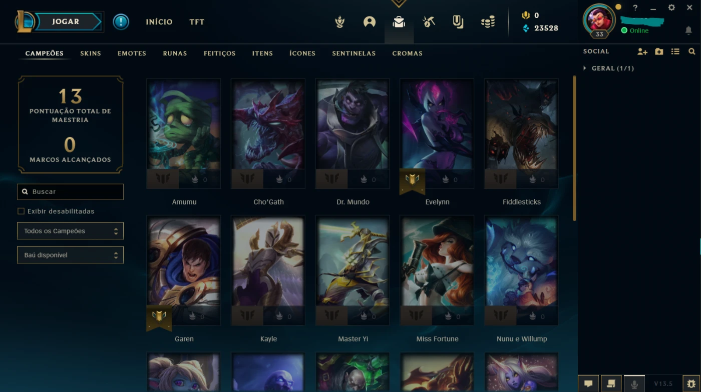 Conta Lol Ferro 4 - Com Skin Do Zed Jurado De Morte - League Of Legends ...