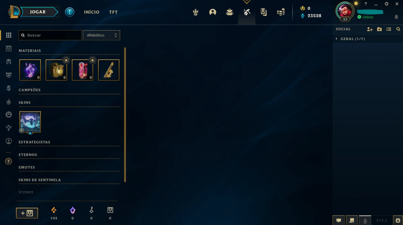 Conta Lol Ferro 4 - Com Skin Do Zed Jurado De Morte - League Of Legends ...