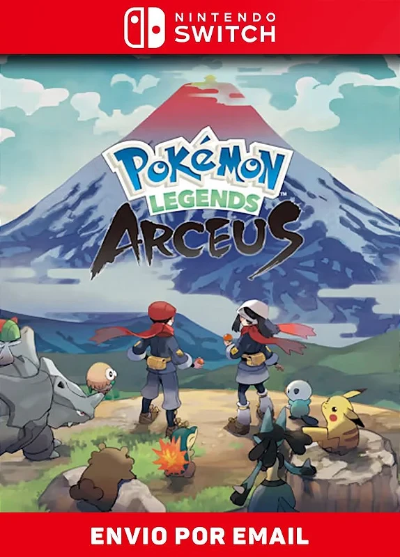 Pokémon Legends Arceus - Nintendo Switch - Mídia Digital - Outros - DFG
