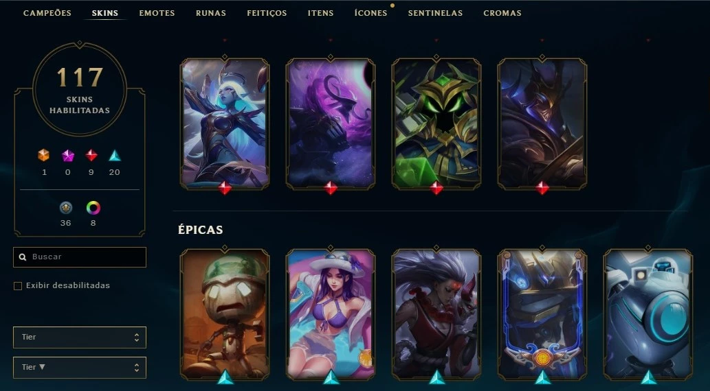 Conta+R$700 Skin+Valorant C/ Skins Dragão E Oni - League Of Legends Lol ...