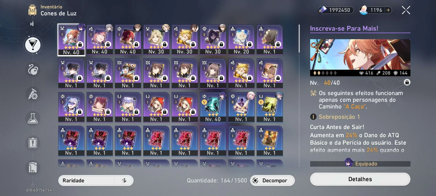 Honkai Star Rail Ar 40 Welt C1 Bronya Seele Yanq C1 - Genshin Impact - DFG