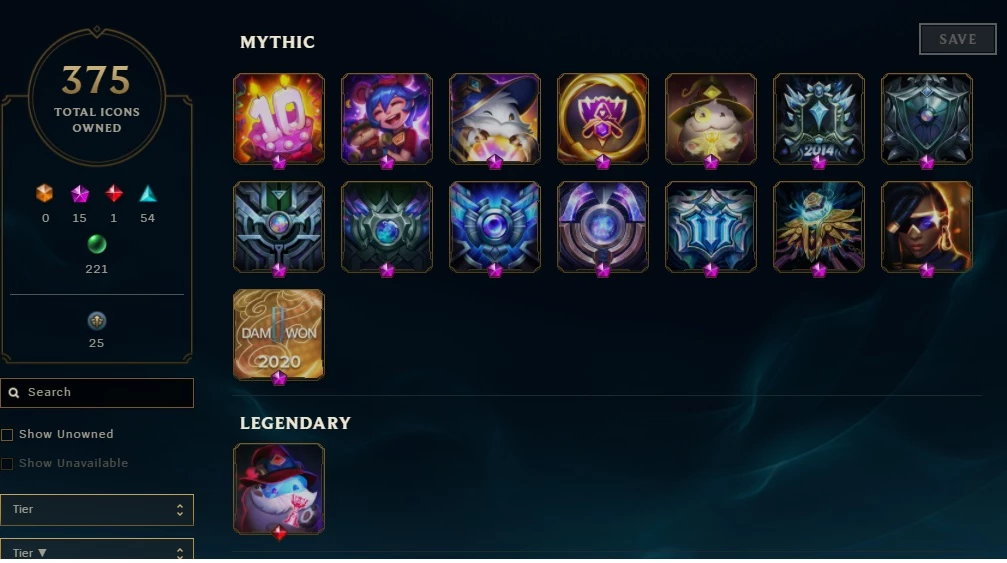 Conta Lol Ultima Season Mestre / Skin Rammus Rei - League Of Legends - DFG