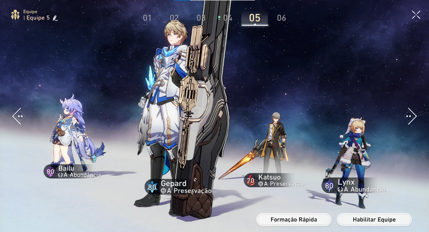 Honkai Star Rail Dps 5 Blade Seele Dan Heng Jing Yuan Bronya - Outros - DFG