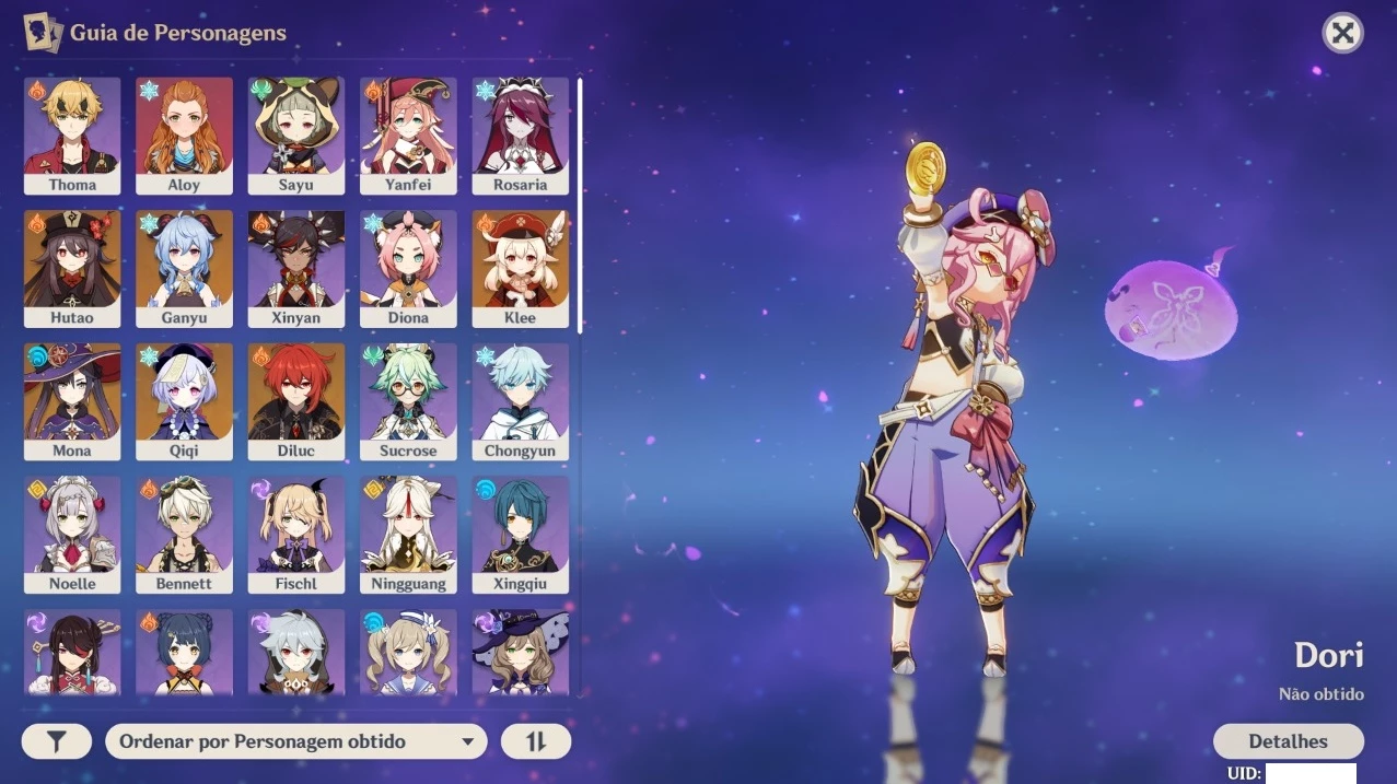 Genshin Impact, Hutao + Báculo, Ganyu + Elegia Ref 3 E + - DFG