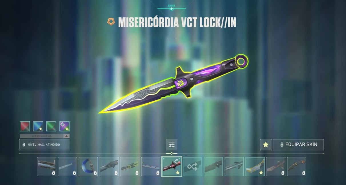 Conta Valorant / Faca Vct Lock In / Karambit Sublime Dima 2 - DFG