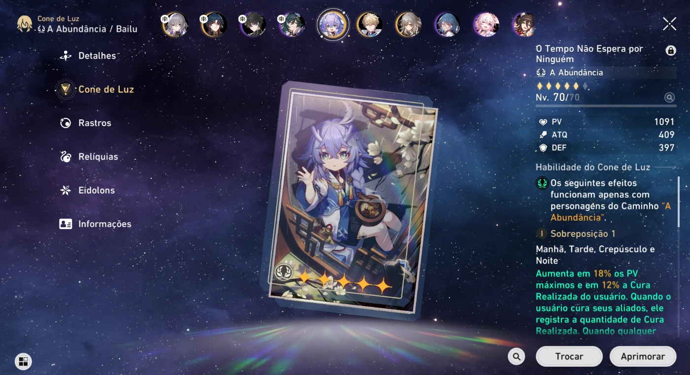 Honkai Star Rail Ar50 Blade+Cone Bailu+Cone Gepard+Cone - Genshin ...