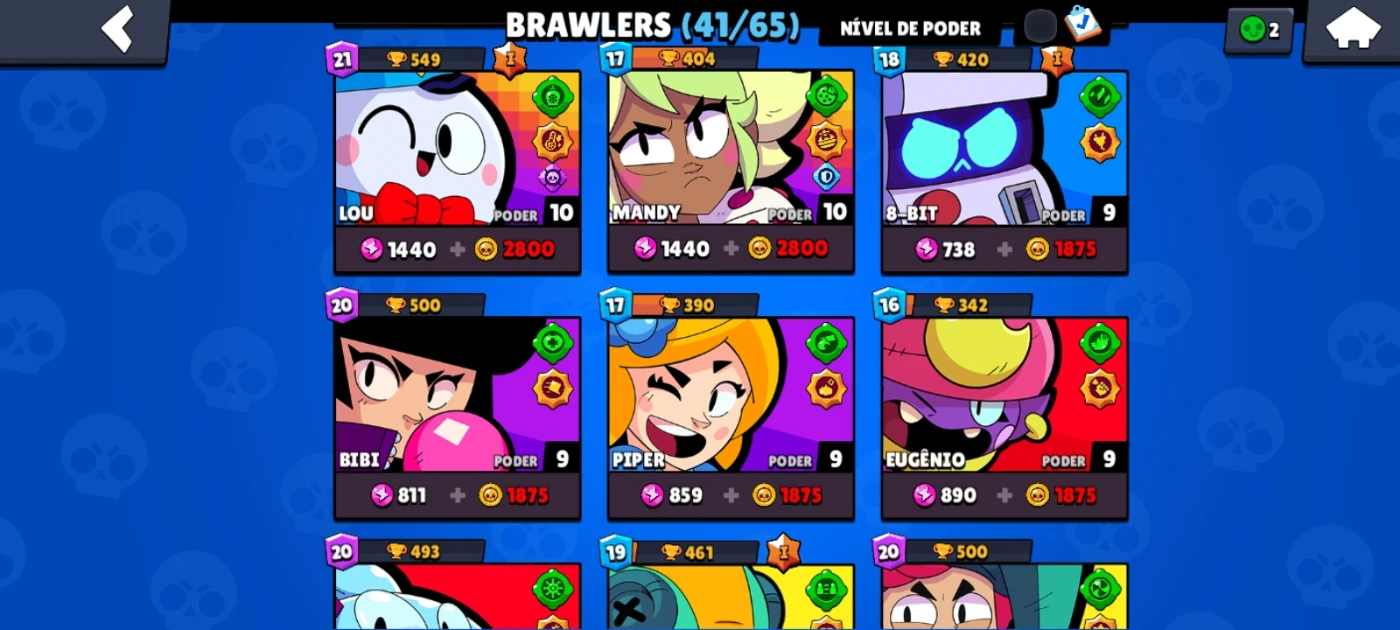 Brawl Stars - Spike, Leon, Crow E Chester - DFG