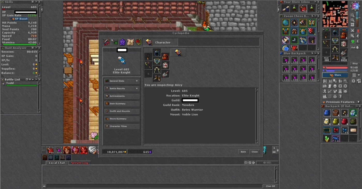 Ek 605 Full Set E Kk! - Tibia - DFG