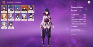 Acc Ar20 Raiden Shogun + Diluc(2000+ Primogens) - Genshin Impact - DFG