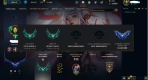 Conta League Of Legends 1443 Skins + Chromas E Pax Jax E Tft Lol - DFG