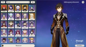 Genshin Impact Ar27 - Zhongli-Raiden-Qiqi-Diluc !!! - DFG