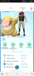 Conta Pokemongo Level 50 - Pokemon Go - DFG