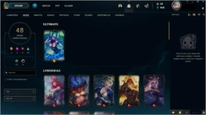 Conta Lol Main Sup - League Of Legends - DFG