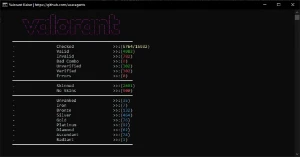 Checker Contas Nfa Valorant - DFG