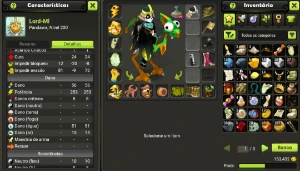 Conta Dofus Touch - Servidor Brutas ( Panda) - DFG