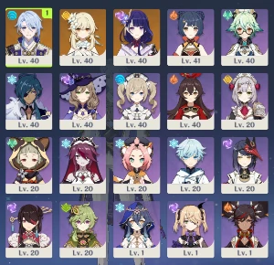 Ar34, Raiden Shogun E Arma De Assinatura, Kamisato Ayato E++ - Genshin ...