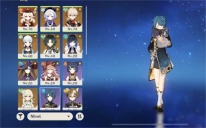 Ar35. Kazuha, Klee, Ayaka, Xiao, Yelan E Mais - Genshin Impact - DFG