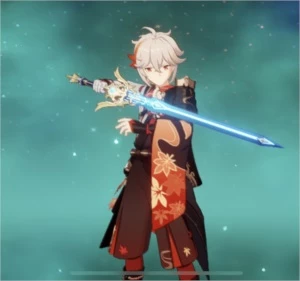 Ar37. Kuzuha + Juramento, Albedo, Diluc E Qiqi - Genshin Impact - DFG