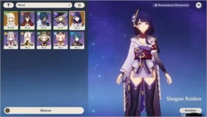 Raiden Shogun Ar 10 - Genshin Impact - DFG