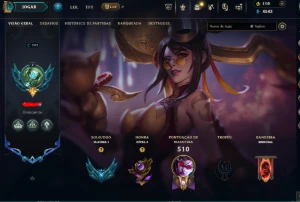 Conta League Of Legends Season 2, Janna Vitoriosa/Rivencamp Lol - DFG