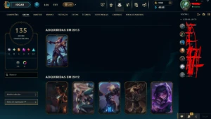 Conta League Of Legends Season 2, Janna Vitoriosa/Rivencamp Lol - DFG