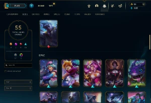 Conta Main Adc - Com Kai'sa K/Da E Ez Psyops Prestigo - League Of Legends Lol - DFG