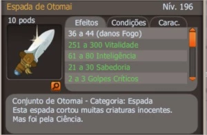 Conjunto Otomai Completo, Magiado (Spiritia) - Dofus - DFG