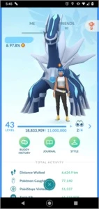 Conta Pokémon Go Level 43 - Pokemon Go - DFG