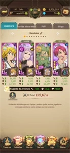 Conta Seven Deadly Sins: Grand Cross 7Ds Global - Others - DFG