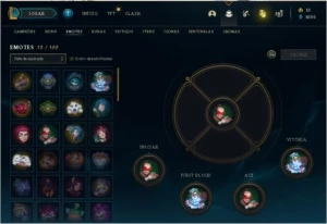 Conta Lol Com 12 Skins E Nick Raro - League Of Legends - DFG