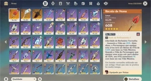 [Na]Ar 55 Hutao + Báculo De Homa + Ayaka + Raiden + Ganyu ++ - Genshin ...