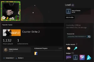 Conta Prime 19 Mil Pontos, Level 63 Steam, 2 Medalhas - Counter Strike ...