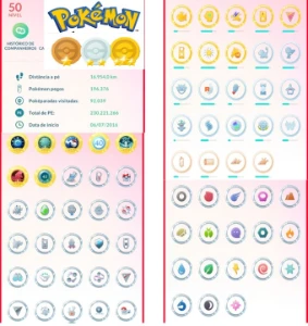 Conta Pokémon Go Level 50 - Shundos E Lendários 100% - Pokemon Go - DFG