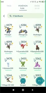 Conta Pokémon Go Level 50 - Shundos E Lendários 100% - Pokemon Go - DFG