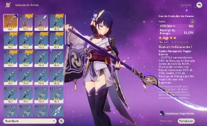 Raiden Shogun + Engulfing Lightning + Personagem 5 Estrelas - Genshin ...