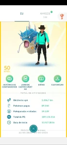 Conta Pokemon Go Level 50 - DFG