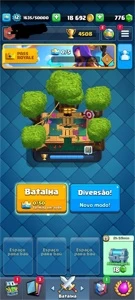 Conta Clash Royle. Lvl 12, 100 Cartas, Arena:Covil Dos Patif - Clash ...