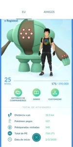 Conta Pokémon Go Lvl 25 - Pokemon Go - DFG