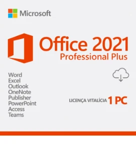 Licença Original E Vitalícia Office 2021 Pro Plus - Softwares And ...