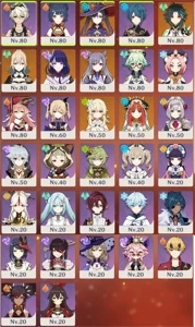 Conta Na Ar 55 - Genshin Impact - DFG