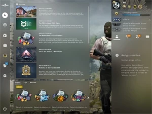 Conta Prime Medalha 2016 Etc - Counter Strike Cs - DFG