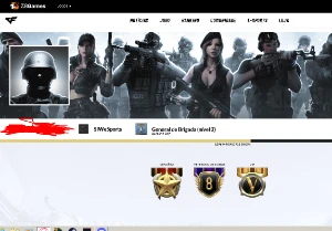 Conta De Crossfire 3 Vips General De Brigada - DFG